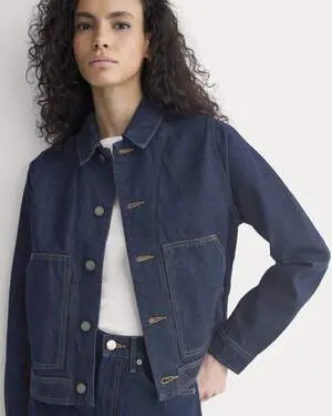 Everlane Denim Chore Jacket - Dark Indigo