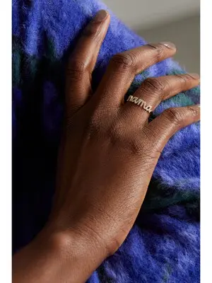 SYDNEY EVAN Mama Diamond Ring - Gold