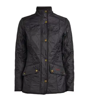Barbour Cavalry Quilted Coat - Navy