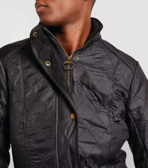 Barbour Cavalry Quilted Coat - Navy
