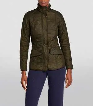 Barbour Polarquilt Cavalry Coat - Green