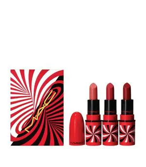MAC COSMETICS Tiny Tricks Mini Lipstick Trio: Neutral