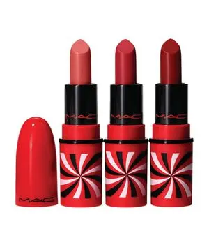 MAC COSMETICS Tiny Tricks Mini Lipstick Trio: Neutral