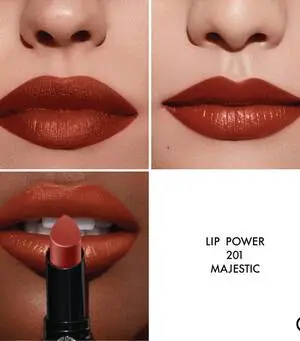 ARMANI Lip Power Vivid Color Long Wear Lipstick - Purple