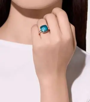 Pomellato Nudo Maxi Ring - Blue