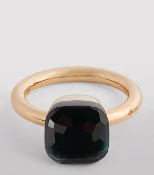 Pomellato 18k Gold And London Topaz Nudo Classic Ring