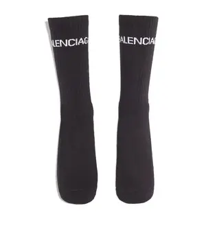 Balenciaga Logo Socks