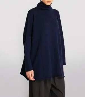 Eskandar Cashmere-silk High-neck Sweater
