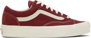 VANS Vans Burgundy Vault OG Style 36 LX Sneakers - Pomegranate/classic