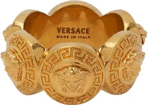 Versace Versace Gold Tribute Medusa Ring Kot Gold