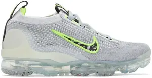 Nike Nike Grey & Green Air Vapormax 2021 FlyKnit Sneakers - Grey/blk