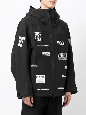 WHITE MOUNTAINEERING Graphic-print Zip-up Jacket
