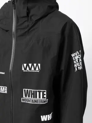 WHITE MOUNTAINEERING Graphic-print Zip-up Jacket
