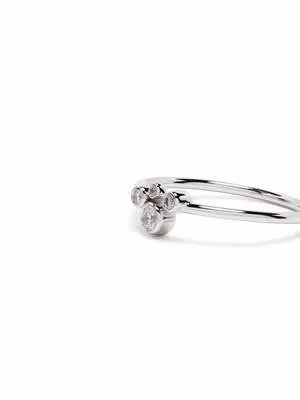 MARIA BLACK 14kt White Gold Elena Diamond Ring