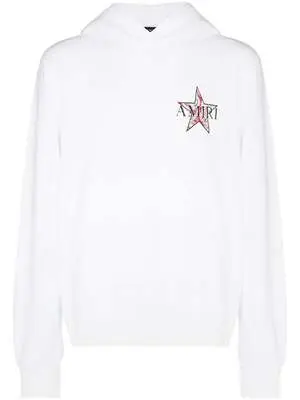 Amiri Paisley Star-print Hoodie - White