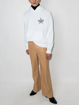 Amiri Paisley Star-print Hoodie