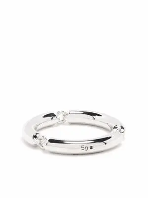Le Gramme 5g Polished Link Ring - Silver