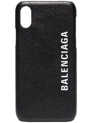 Balenciaga Cash Iphone X Case - Black