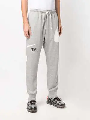 Nike Swoosh Drawstring Cotton Track Pants