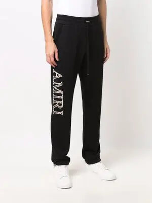 Amiri Logo Print Track Pants - Black