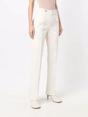 Isabel Marant Étoile High-rise Straight-leg Trousers