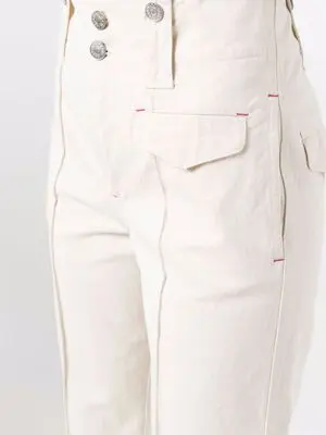 Isabel Marant Étoile High-rise Straight-leg Trousers