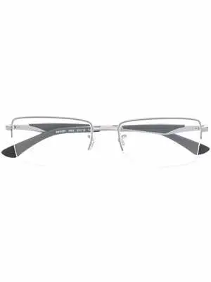 Ray-ban Rectangle-frame Eyeglasses - Silver