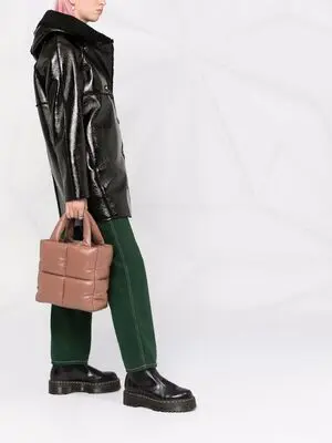 STAND STUDIO Padded Quilt Tote Bag