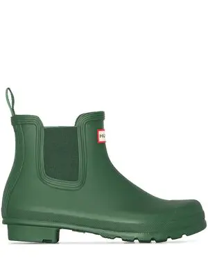 Hunter Original Chelsea Boots - Green