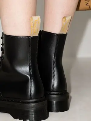 Dr. Martens Jadon Ii Mono Platform Boots - Black