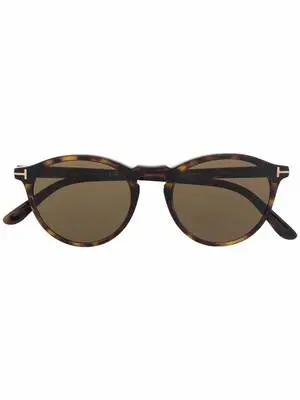 TOM FORD Aurele Round-frame Sunglasses