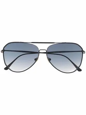 TOM FORD Tinted Pilot-frame Sunglasses