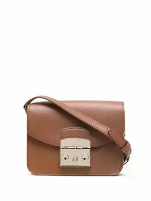 Furla Pebbled Leather Crossbody Bag