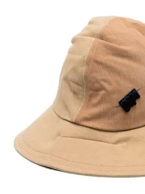 ADER ERROR Two-tone Wide Brim Hat - Neutrals