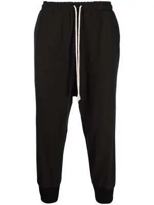 Alchemy Fashions Drawstring-waist Cropped Trousers