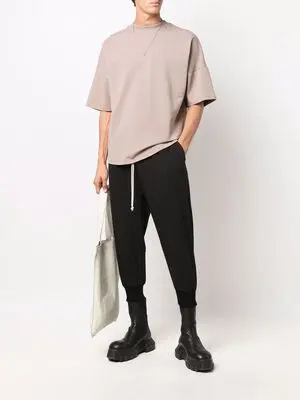 Alchemy Fashions Drawstring-waist Cropped Trousers