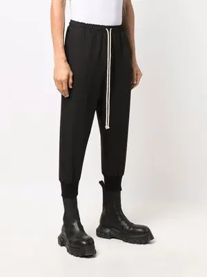Alchemy Fashions Drawstring-waist Cropped Trousers