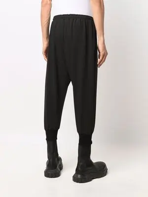Alchemy Fashions Drawstring-waist Cropped Trousers