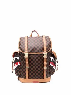SPRAYGROUND Checkerboard Shark Backpack