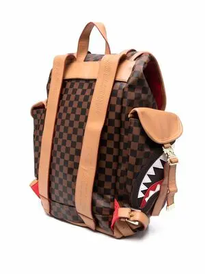 SPRAYGROUND Checkerboard Shark Backpack