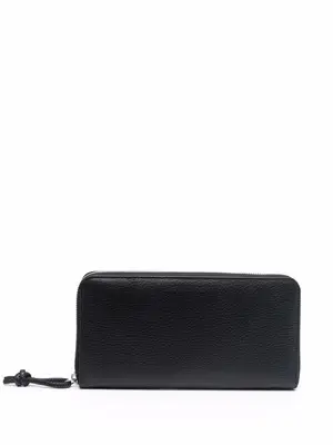 Emporio Armani Debossed-logo Wallet - Black