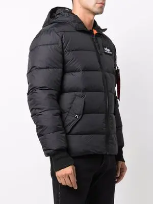 Alpha Industries Padded Zip-up Hooded Jacket