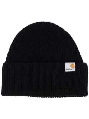Carhartt Work In Progress Gabe Ribbed-knit Beanie - Black