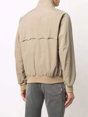 BARACUTA G9 Harrington Zip-up Jacket - Neutrals