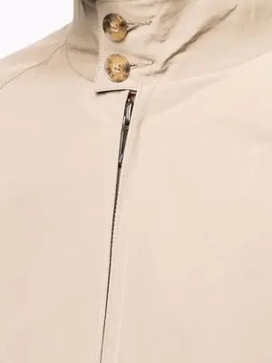 BARACUTA G9 Harrington Zip-up Jacket - Neutrals