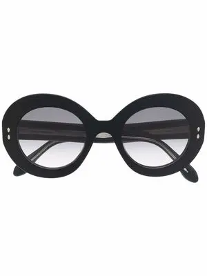 Isabel Marant Étoile Round-frame Sunglasses - Black