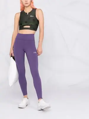 7 DAYS ACTIVE Logo-print Leggings - Purple