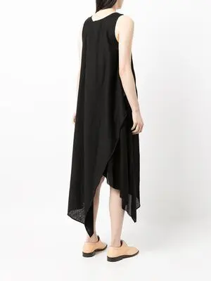 FORME D'EXPRESSION Layered-detail Asymmetric Dress