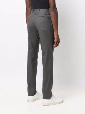 Incotex Mid-rise Slim-fit Chinos - Grey