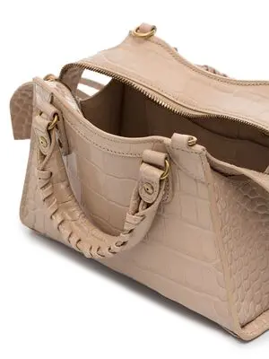 Balenciaga Neo Classic Crocodile-effect Mini Bag